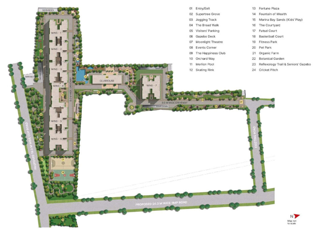 Sobha Sentosa Luxury Apartments near Panathur Main Road, Bangalore
